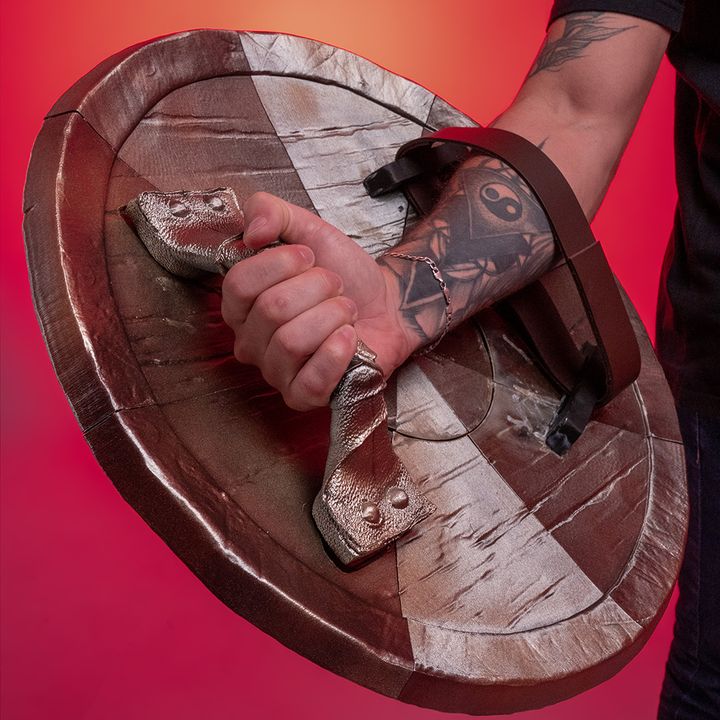 3D Printable Freya's Shield by Stlflix